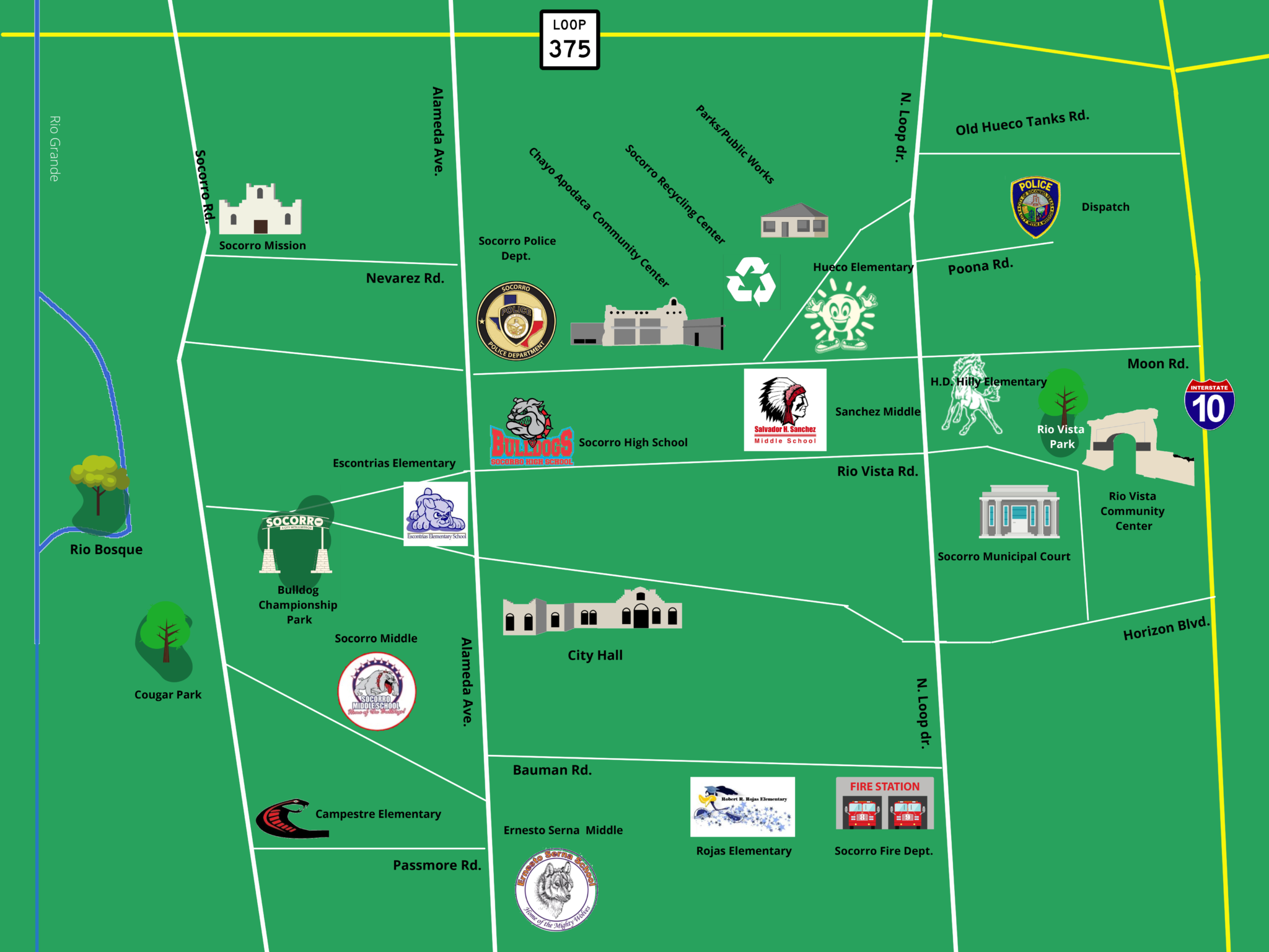 Schools - City of Socorro Texas