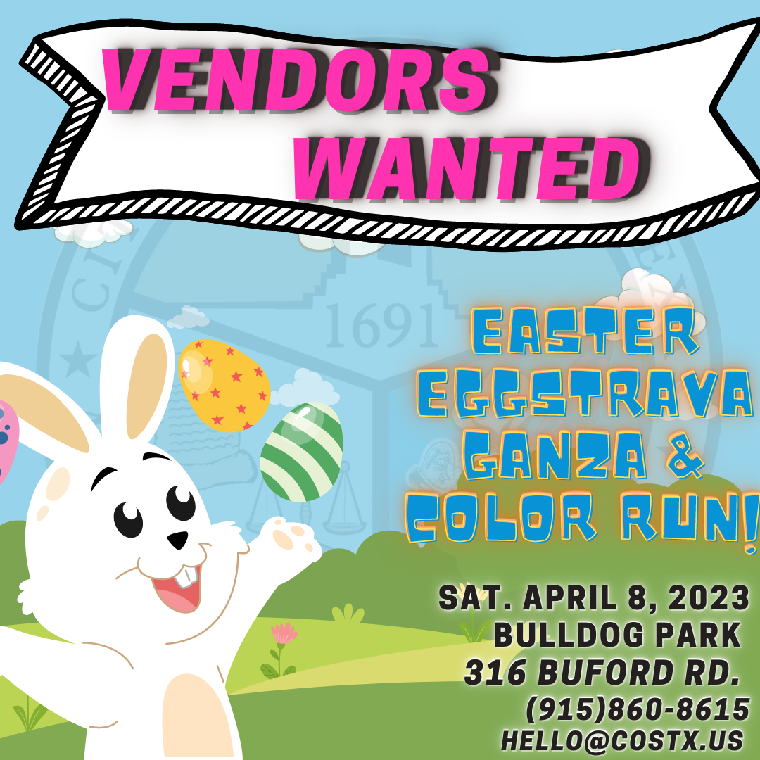 Color Run & Easter Eggstravaganza 2023 – City of Socorro Texas