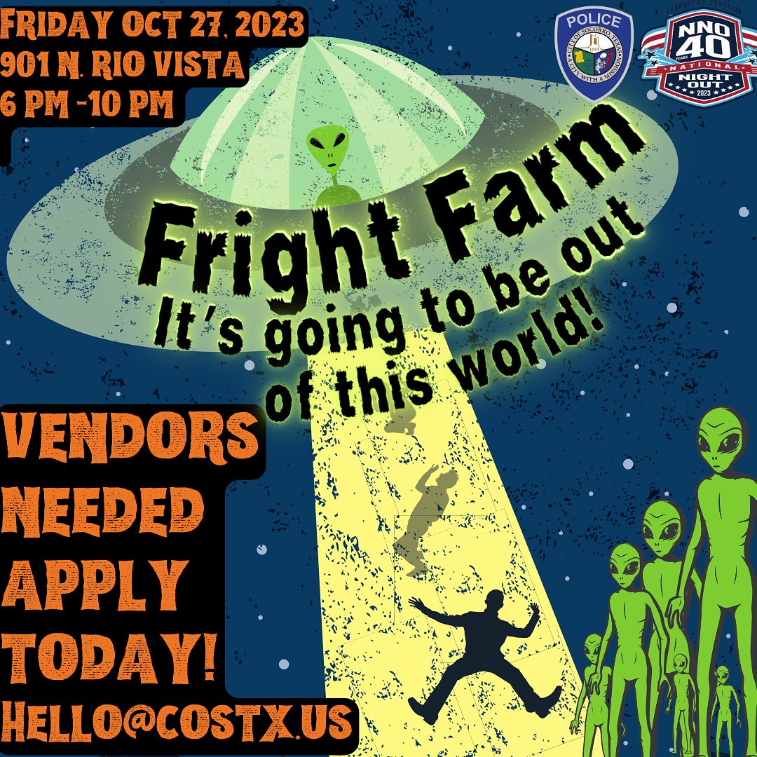 Fright Farm & National Night Out 2023 – City of Socorro Texas