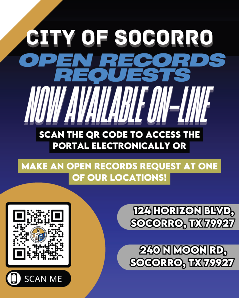 New City Update: Open Records Requests Now Available Online - City of ...